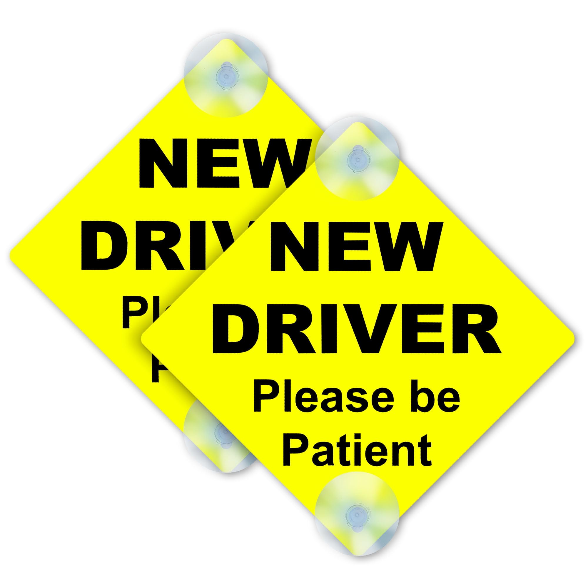 2 Pc New Driver Sign 5 X 5 Teen Driver | Desertcart Japan