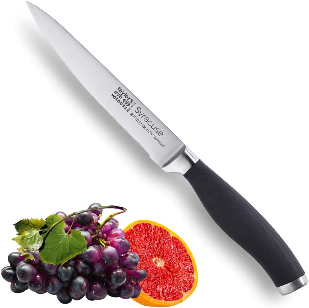 Kitchen Devils S8602003 Lifestyle Kitchen Knife, Black, 30x8.5x2 cm ...