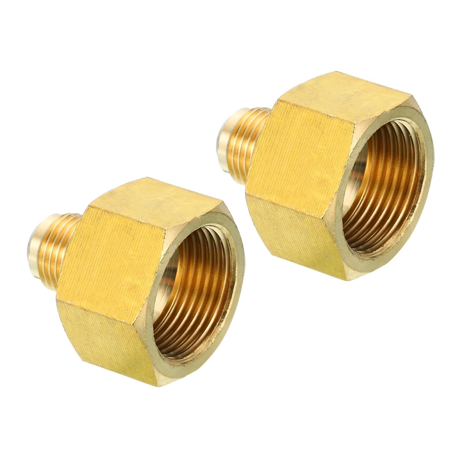 Amazon.com: Patikil 3/4 Inch Female to 3/8 Inch Male Flare Brass ...