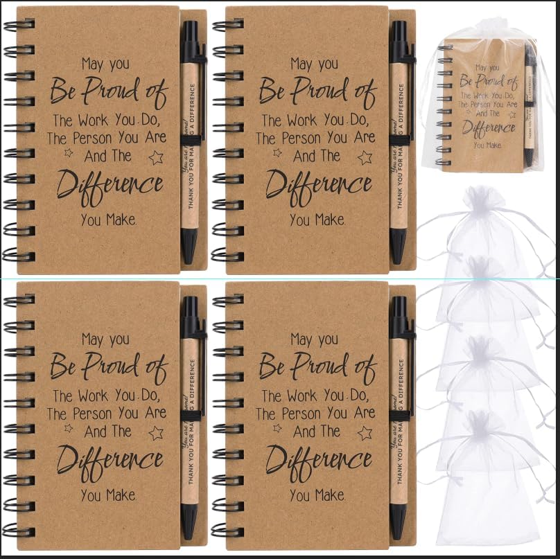 Thank You Gifts, Employee Appreciation Gifts with Sticky Note Notepad ...