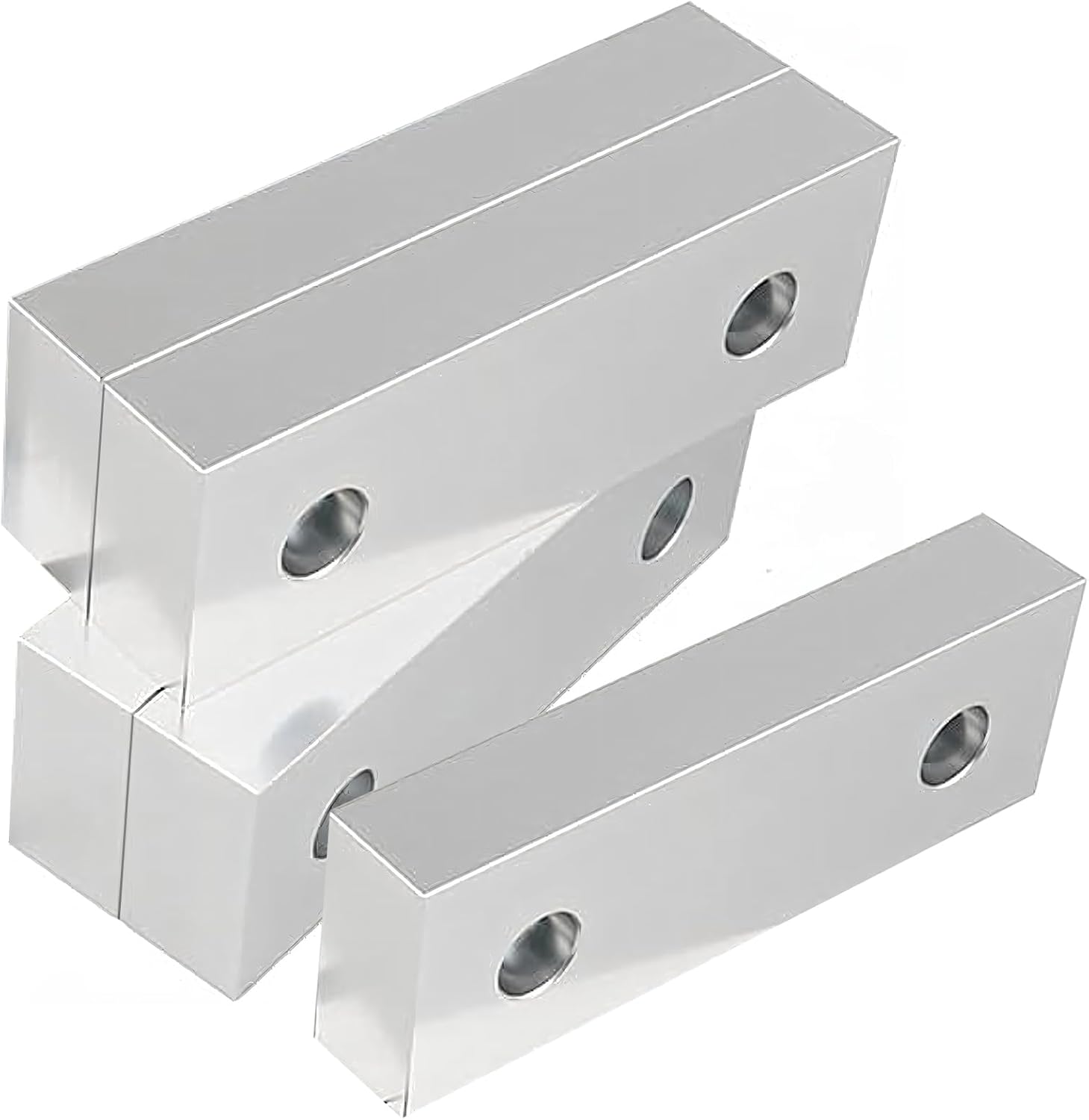 Amazon.com: LTIENBST 5PCS Aluminum Soft Jaws Set Vise Jaws 6 inch 6" x ...