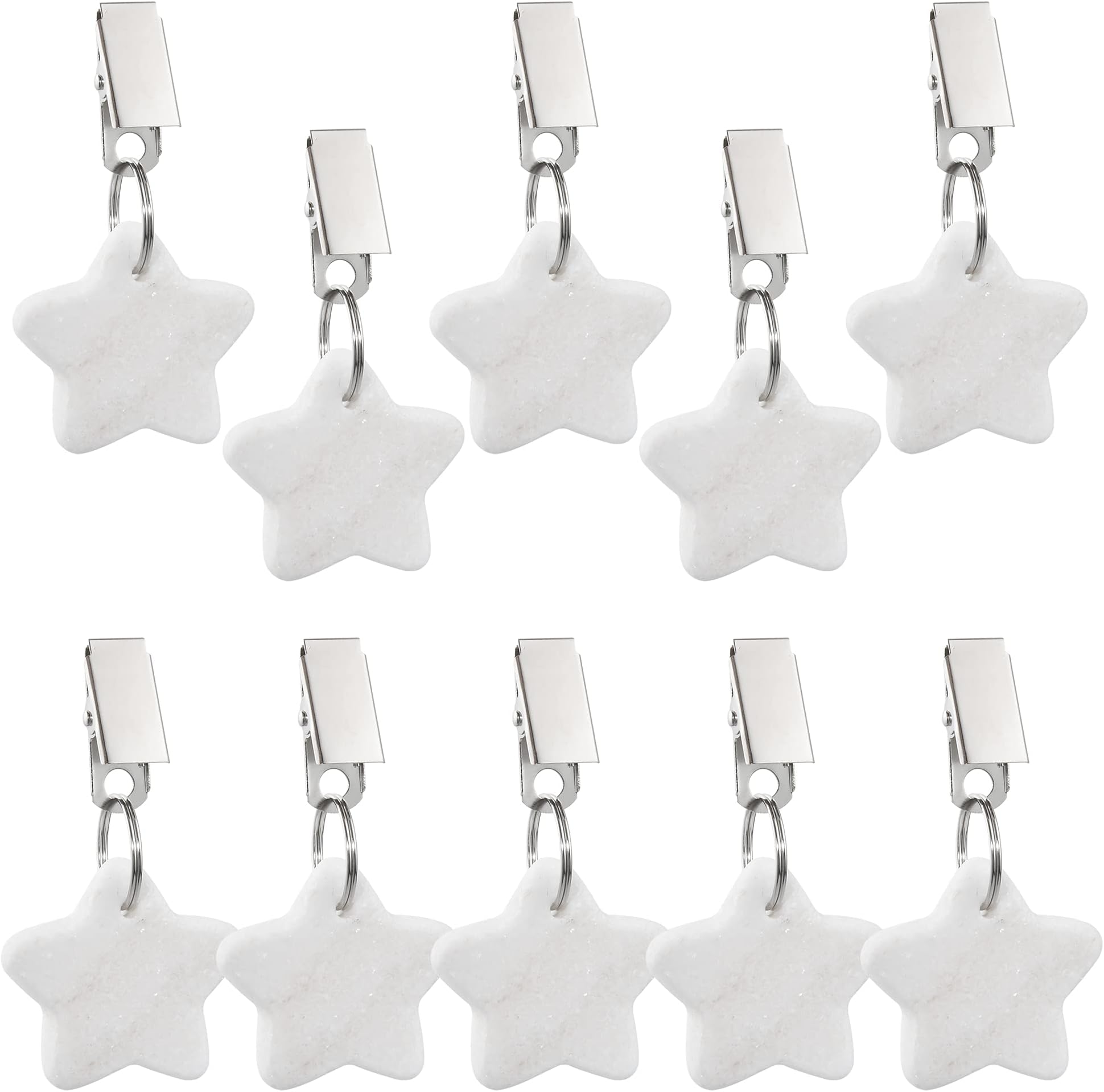 Amazon.com: Gransuncy Metal Clip Tablecloth Weights Star Table Cover ...