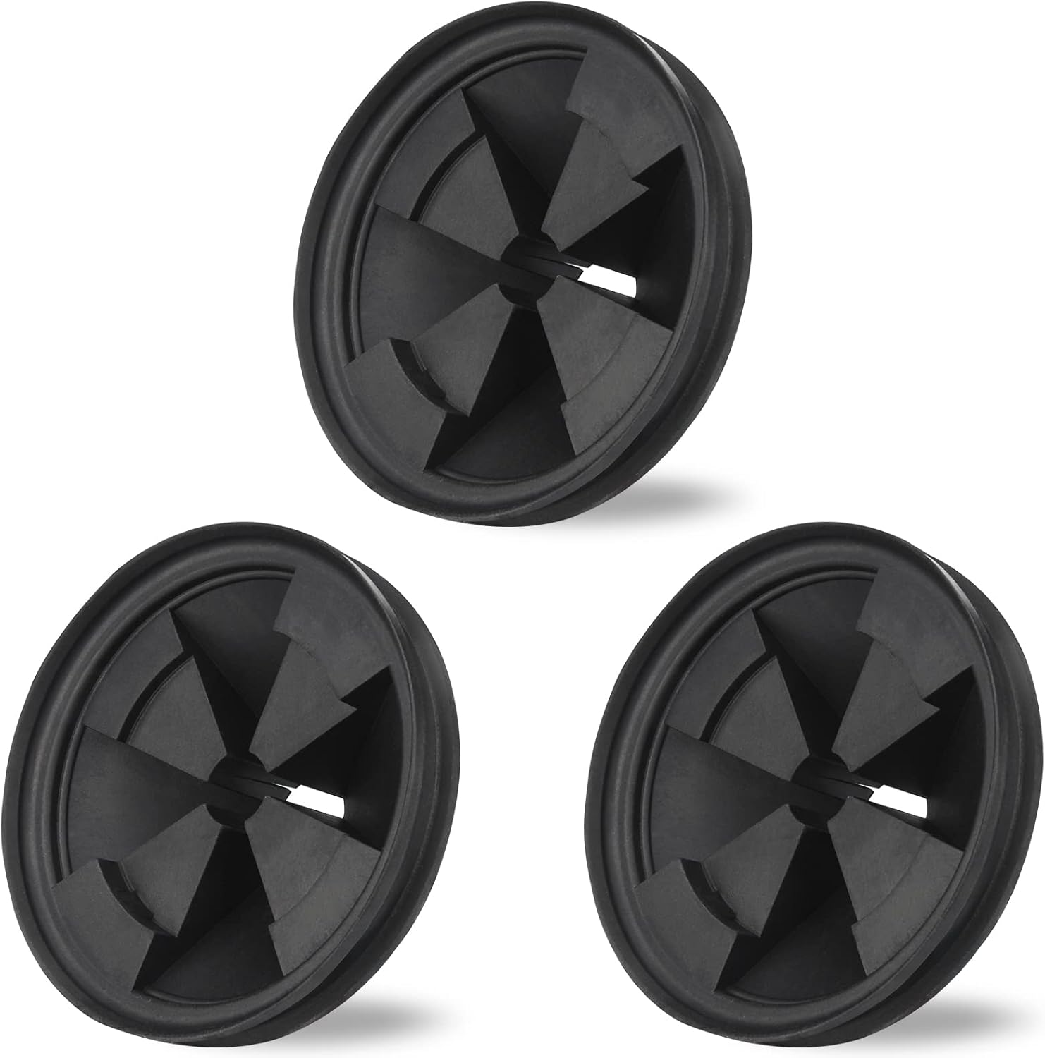 Garbage Disposal Splash Guard, 3 3/8" 3 Pack for InSinkErator Evolution ...