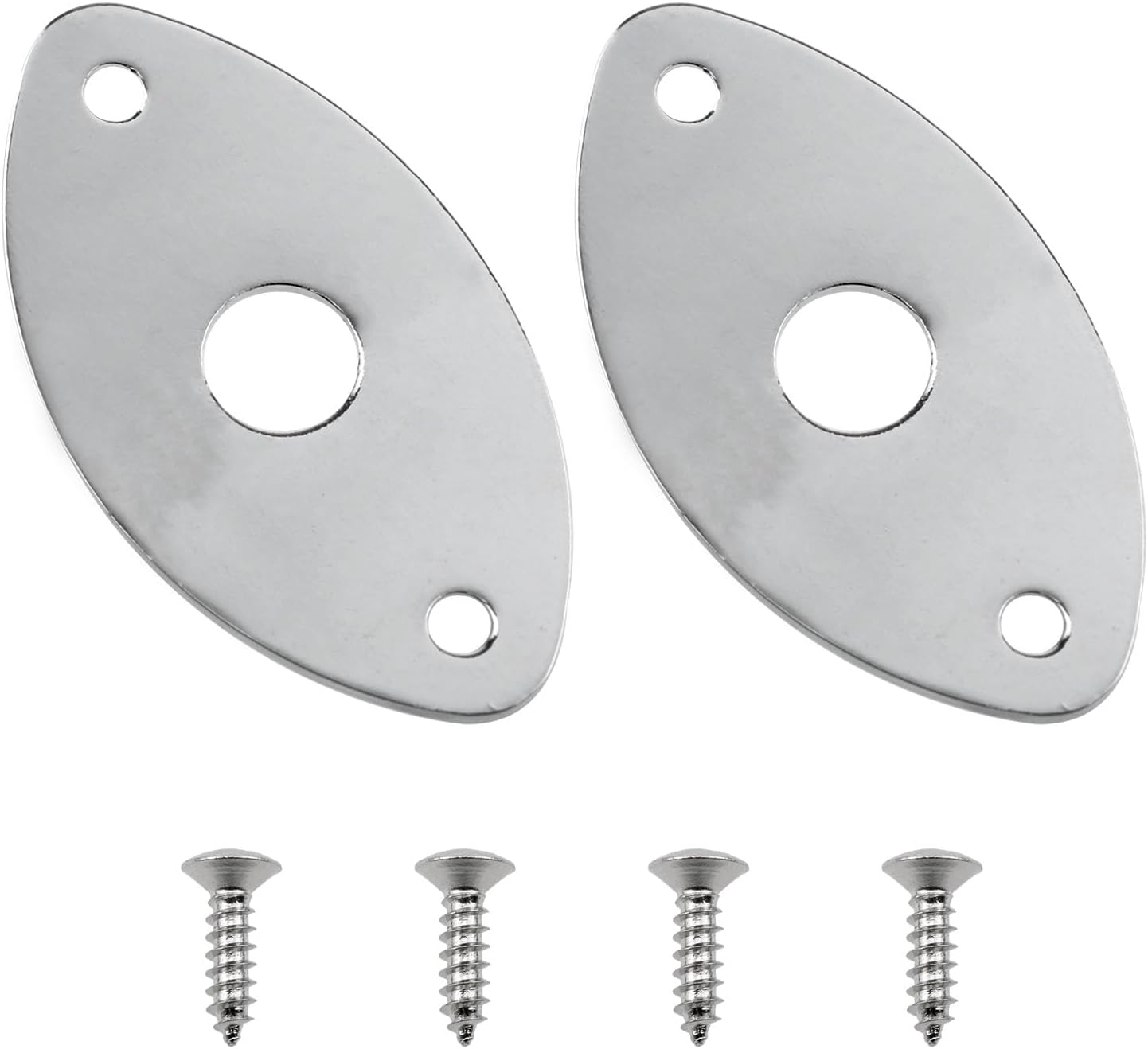 Amazon.com: Dsjnf Guitar jack socket board Round metal output jack ...