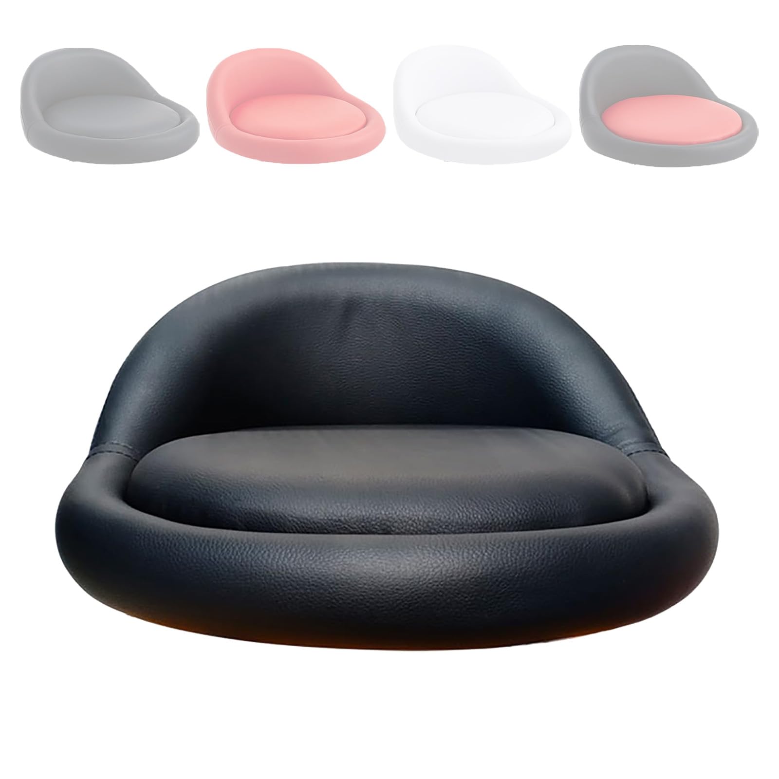 LANGSTON Bar Stool Seat Replacement, Semi-Wrapped Seat Cushion, Screw ...