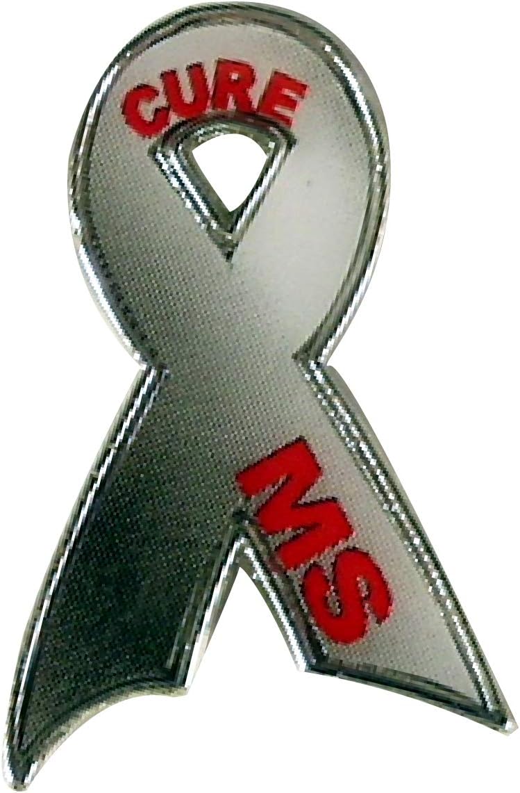 Amazon.com: Cure MS Ribbon Lapel Pin by StockPins – Handcrafted ...