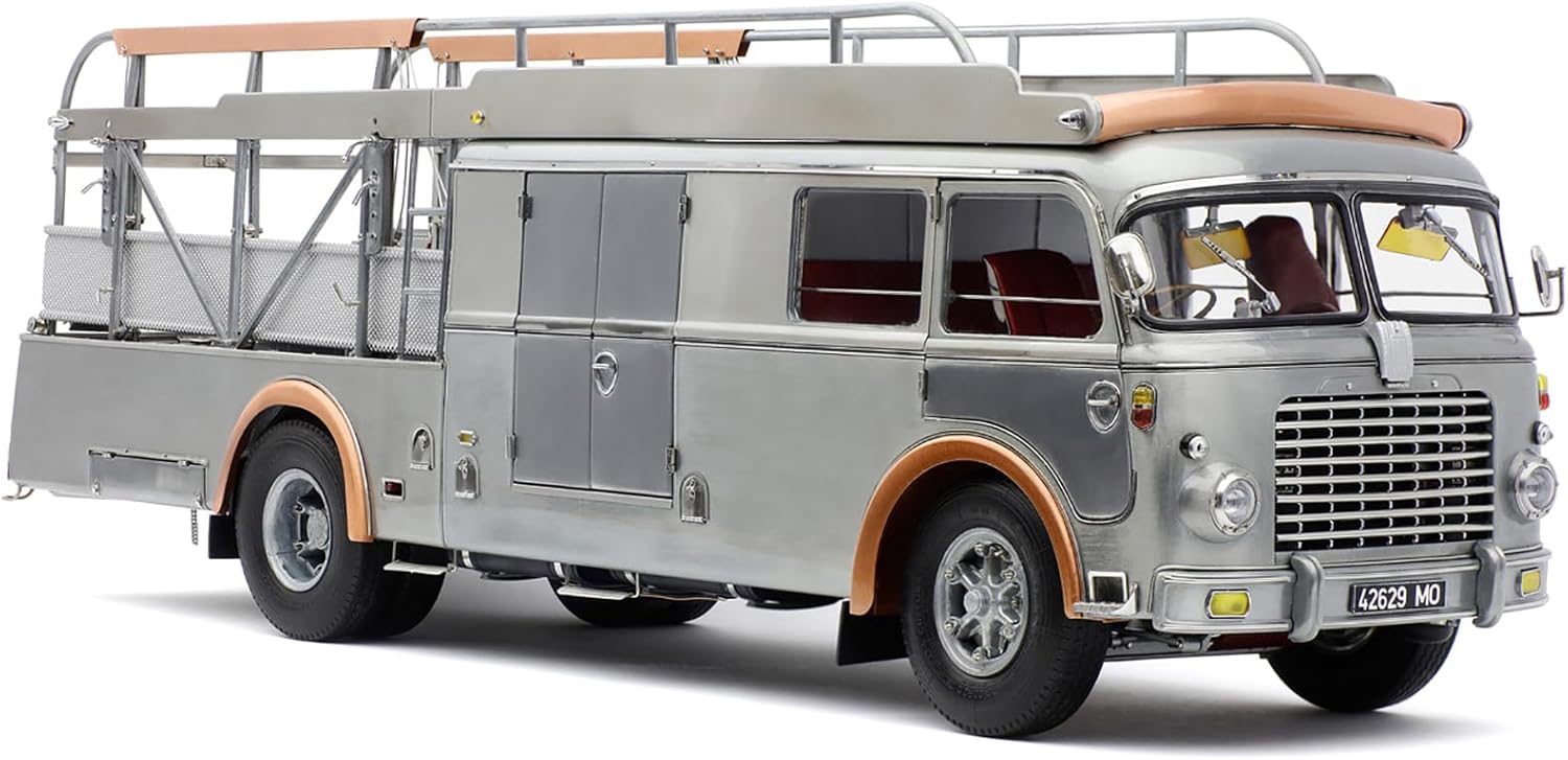 Amazon.com: CMC 642 RN2 Bartoletti Car Transporter Raw Metal Clear ...