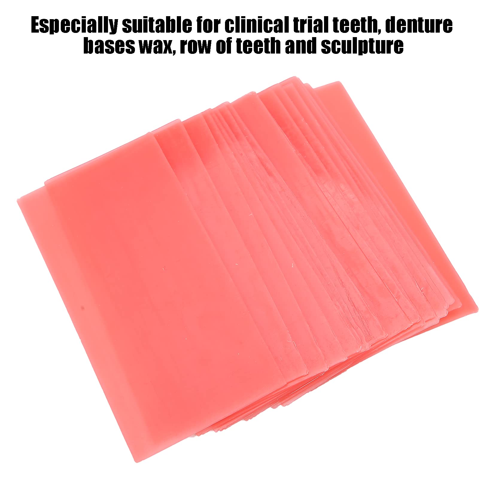 Snapklik.com : 18PCS Base Plate Wax, Base Plate Wax Wax Sheets, Red Wax ...