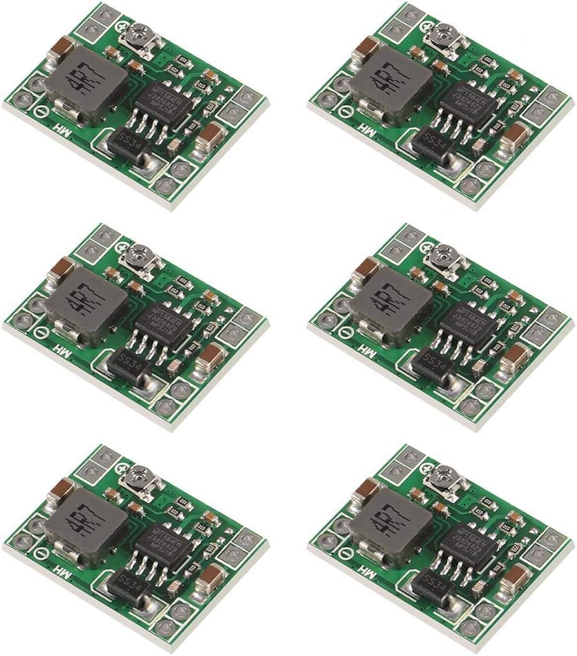 Amazon.in: Buy REES52 6 Pack Mini MP1584EN DC-DC Buck Converter, 3A ...