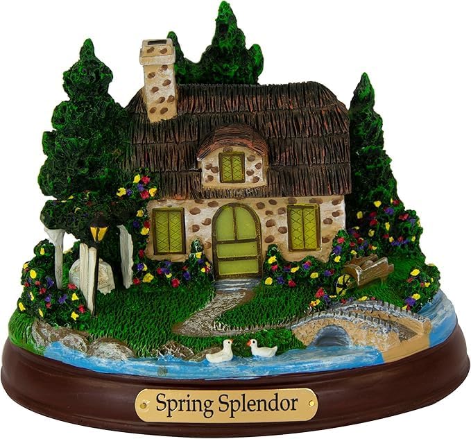 Amazon.com: Battery Operated Illuminated Spring Splendor Country ...