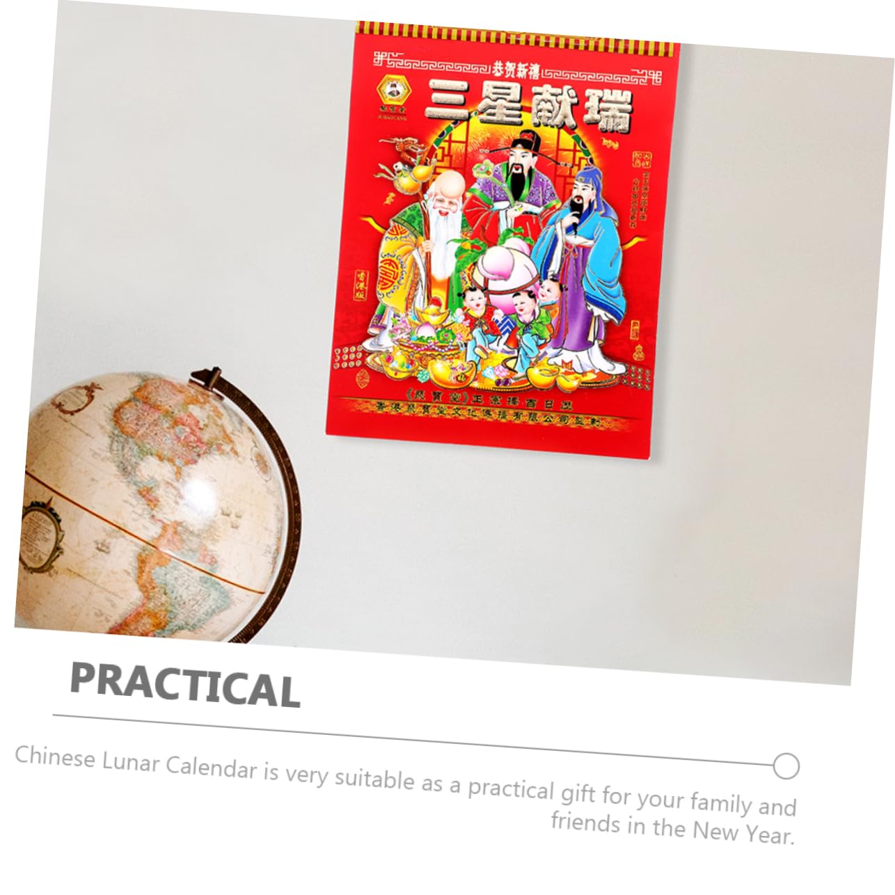 Snapklik.com : 2024 Old Almanac Chinese Lunar Year Calendar Hanging ...