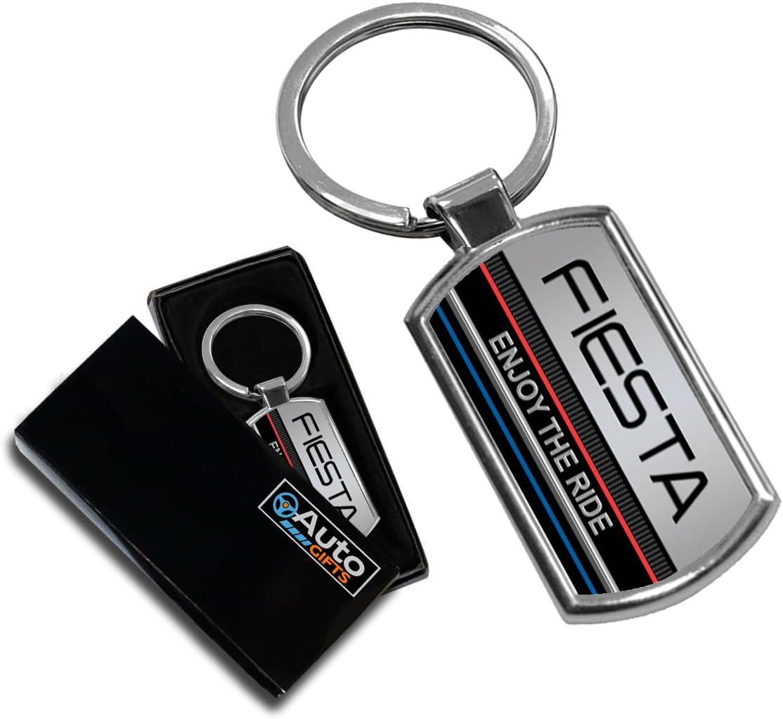 Ford NEW RICHBROOK OVAL REAL LEATHER KEY RING - GENUINE MERCHANDISE ...