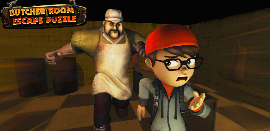 Scary Butcher Cartoon