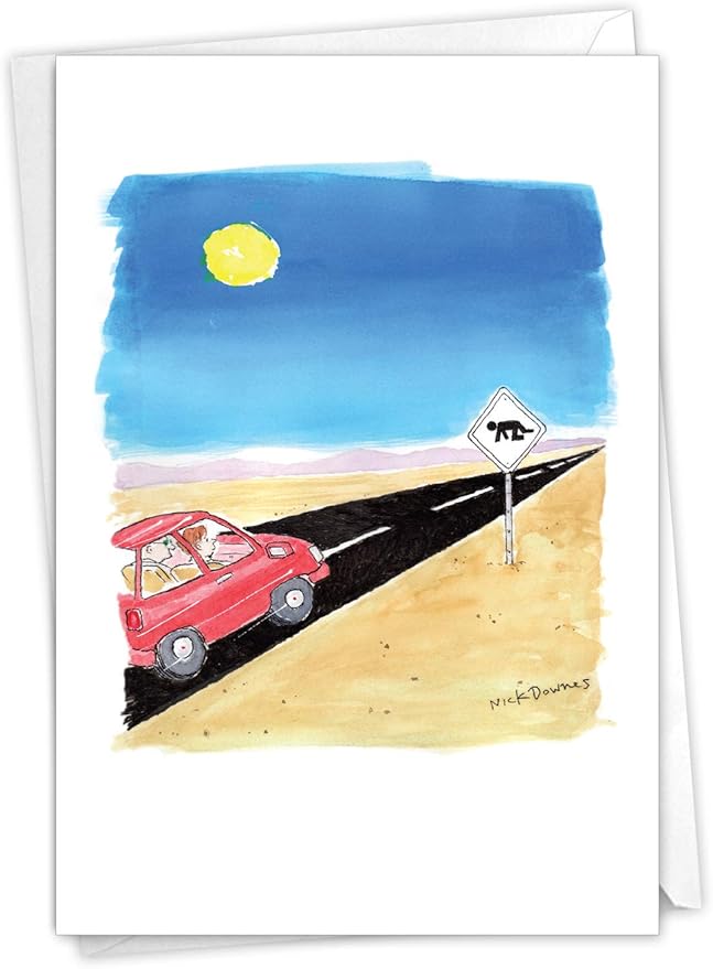 Amazon.com : NobleWorks - 1 Funny Birthday Card Cartoons - Hilarious ...