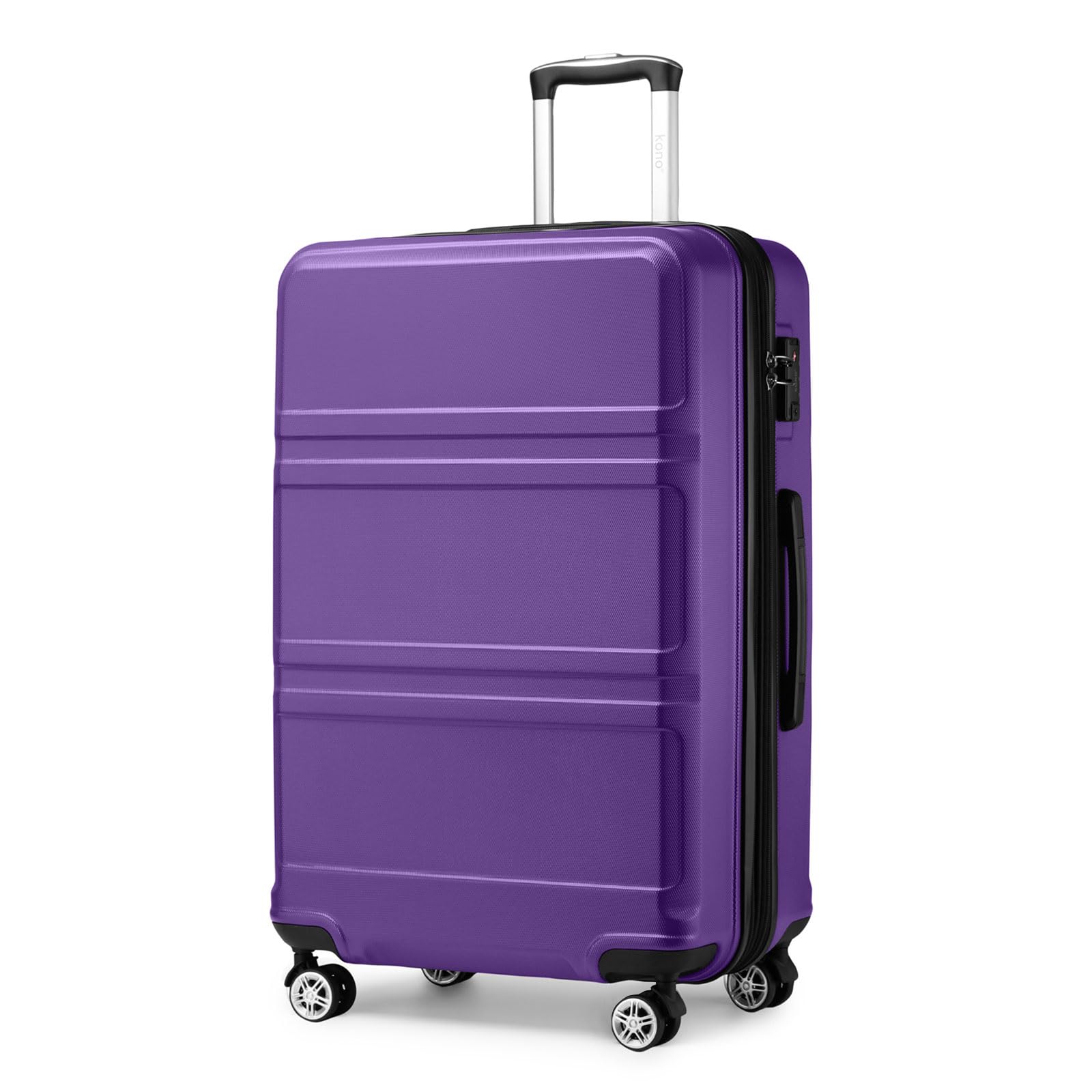 Amazon.com | Kono 28 Inch Luggage Expandable Suitcase Lightweight with ...