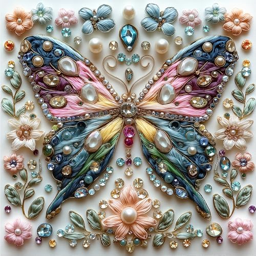Amazon.com: Butterfly Jigsaw Puzzles for Adults 500 Pieces Colorful ...
