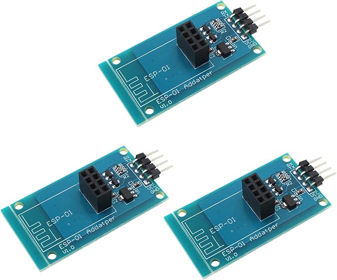 Amazon.com: DiGiYes 3Pcs ESP8266 Serial Wi-Fi Wireless ESP-01 Adapter ...