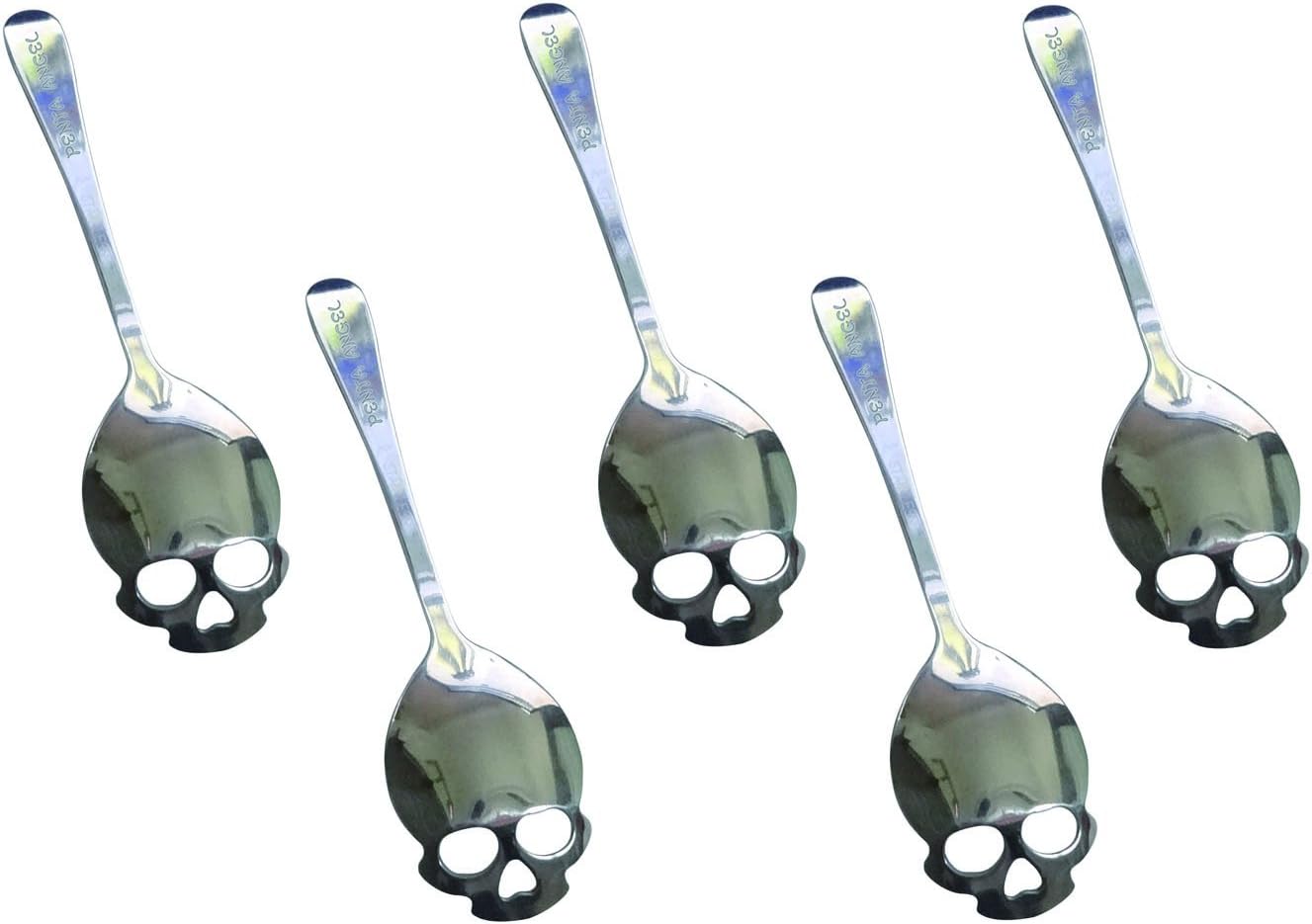 Amazon.com: Penta Angel Sugar Skull Stainless Steel Tea Spoon (5 ...