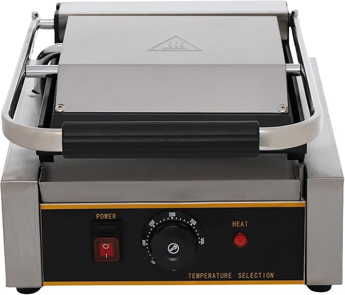 Amazon.com: Panini Press Grill, Commercial Sandwich Maker, Electric ...