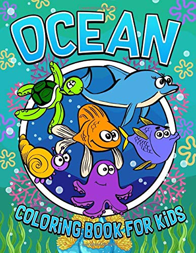 Ocean Coloring Book For Kids: Ocean Coloring Book For Kids Best ...