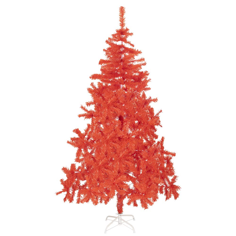 Bravich 180 CM / 6 Ft Red Christmas Tree With 750 Tips & Base Stand ...