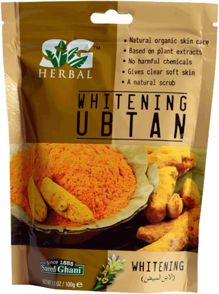 Saeed Ghani Fairness (Whitening) Ubtan Pouch 100gm (6 Pack) : Amazon.ca ...
