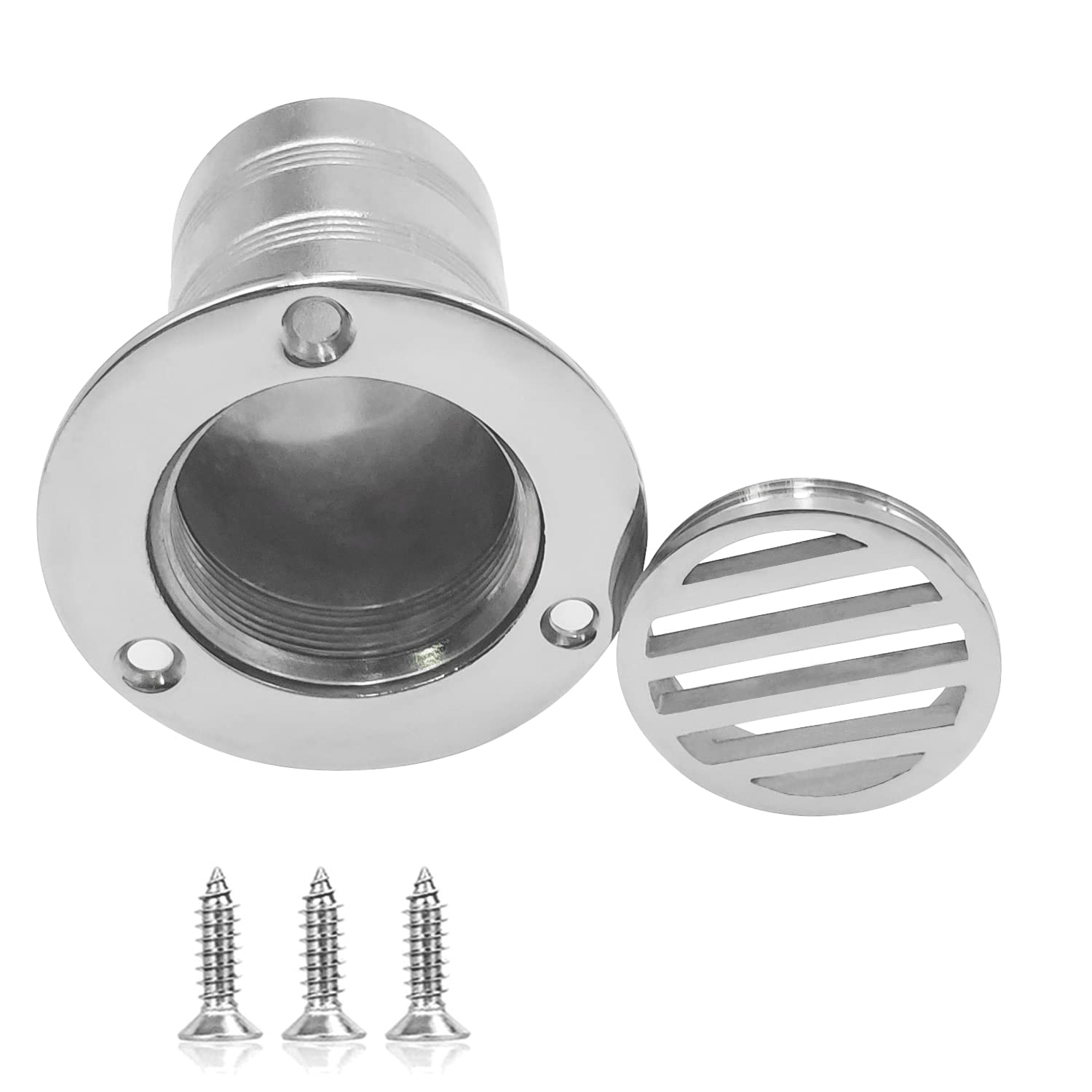 Snapklik.com : YANYUCB Boat Deck Floor Drain Fittings,Marine Grade 316 ...