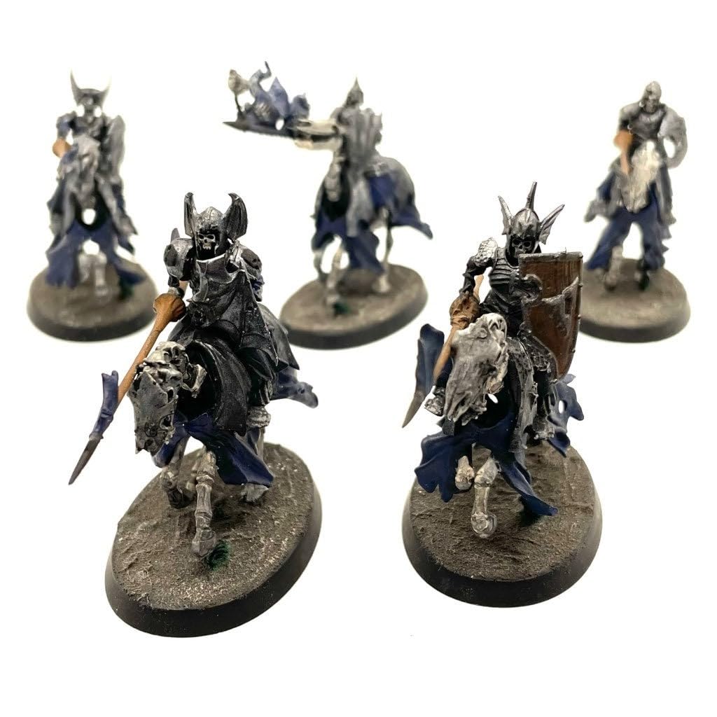 Amazon.com: Nighthaunt Black Knights 5 Painted Miniatures Hexwraiths ...