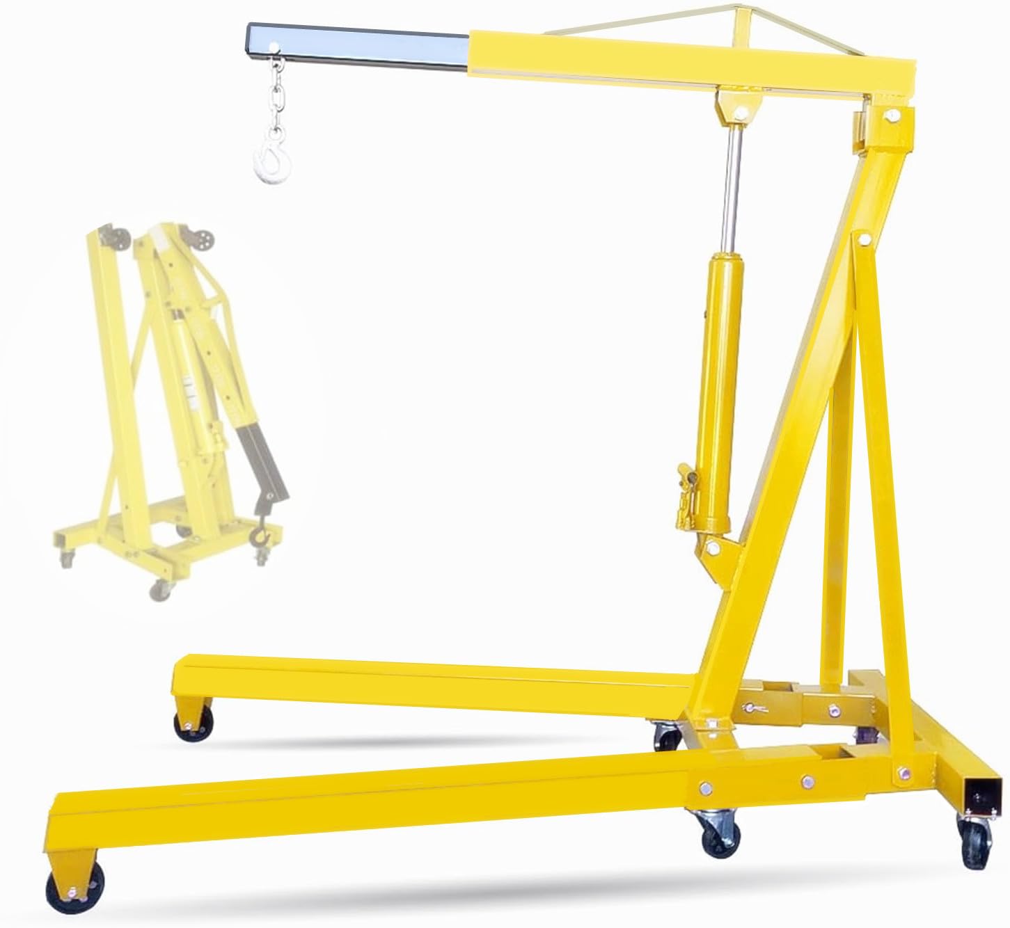 Snapklik.com : Thicken Engine Hoist 2 TON Folding Motor Hoist Hydraulic ...