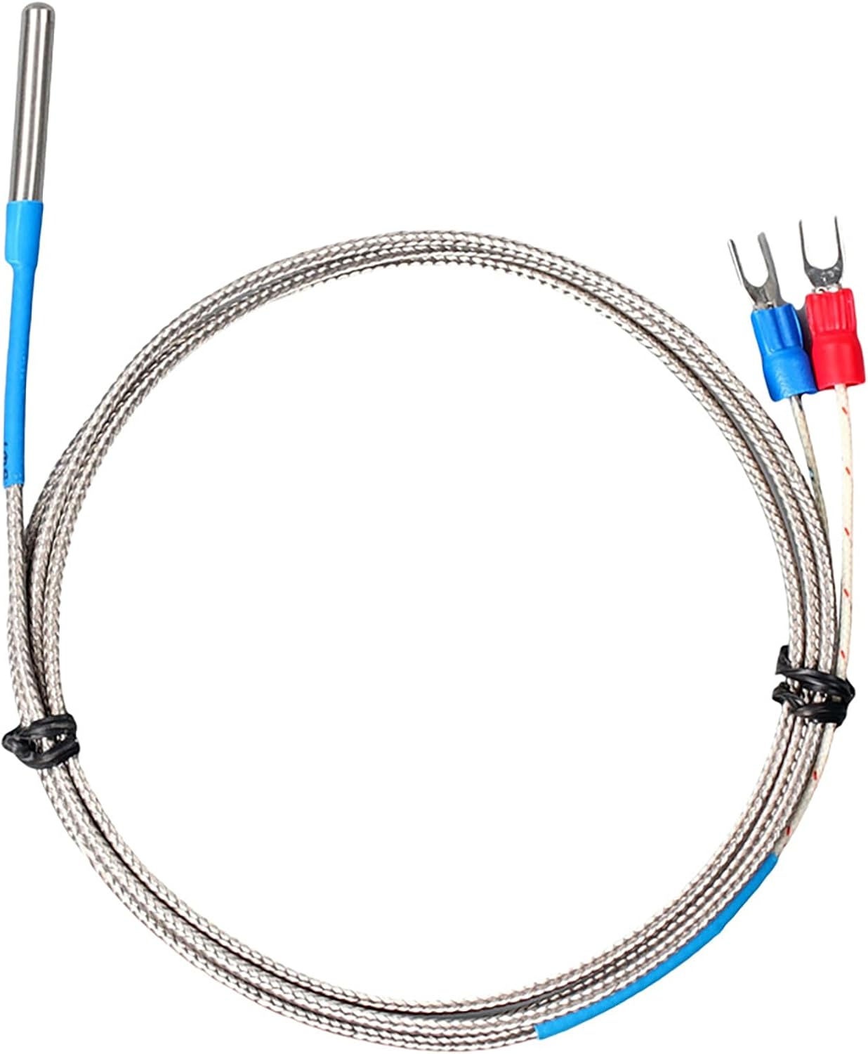 Amazon.com: WEISUYUUS 1/2/3/4/5m K-Type Thermocouple Stainless ...