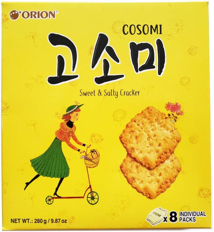 Amazon.com: Crown Chamssal Seongwa 115g 참쌀선과 Korean Rice Cracker ...