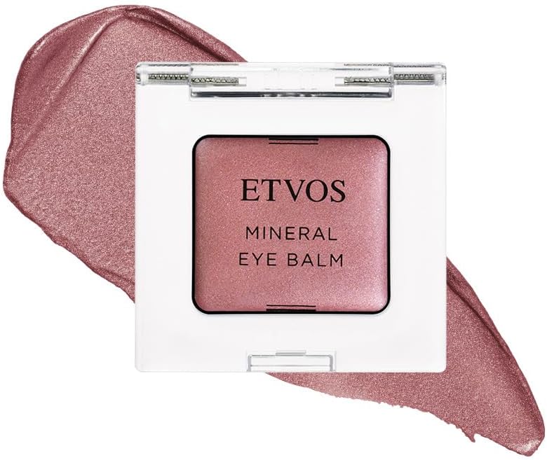 Amazon.co.jp: ETVOS(エトヴォス) ミネラルアイバーム #ロージーカシス【個数限定】 (アイシャドー クリームシャドー 敏感肌 くすみ 乾燥 パール ツヤ ヒアルロン酸Na ...