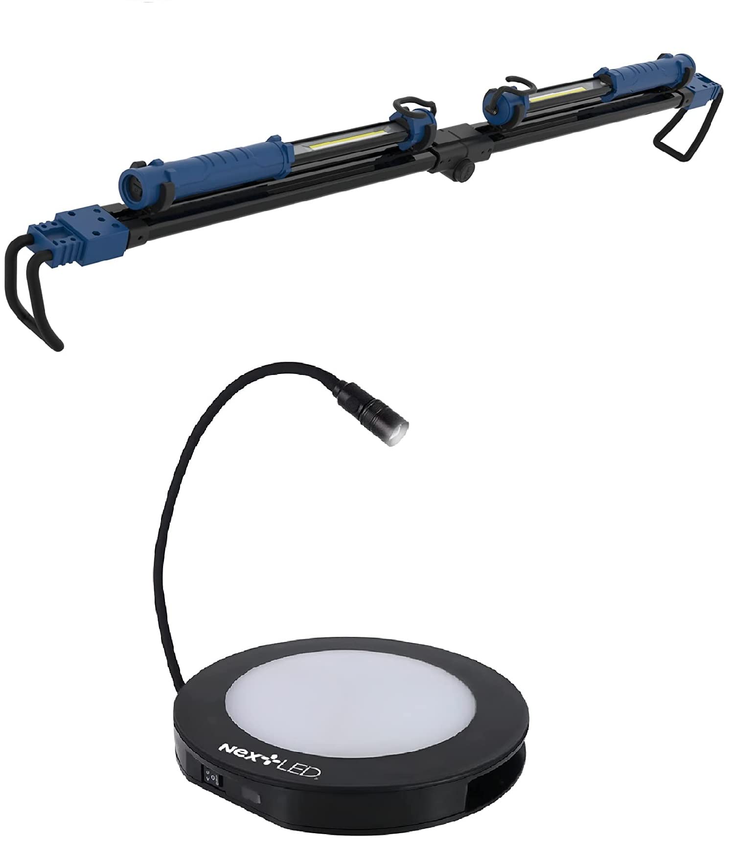 NextLED Automotive Work Light Bundle: 2000 Lumen Detachable Underhood ...