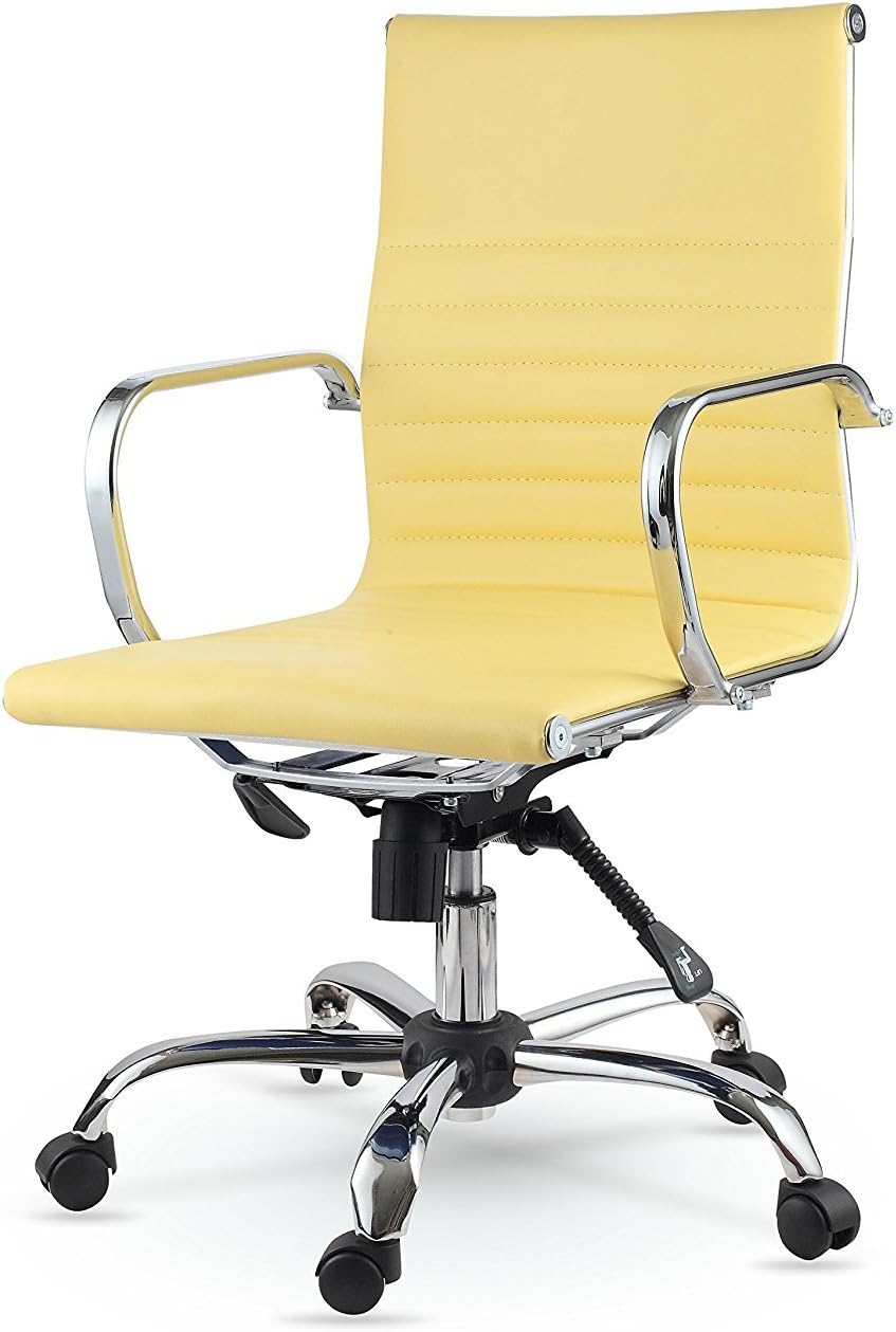 Amazon.com: Winport Furniture Conference Task Chair, Yellow, 7911 ...
