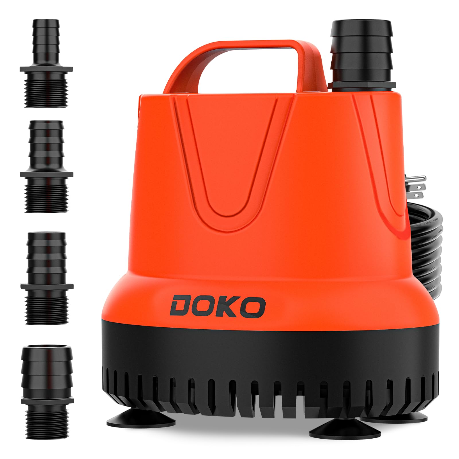 Small Submersible Pump For Pond 45W Submersible Pump 423GPH Hydroponic