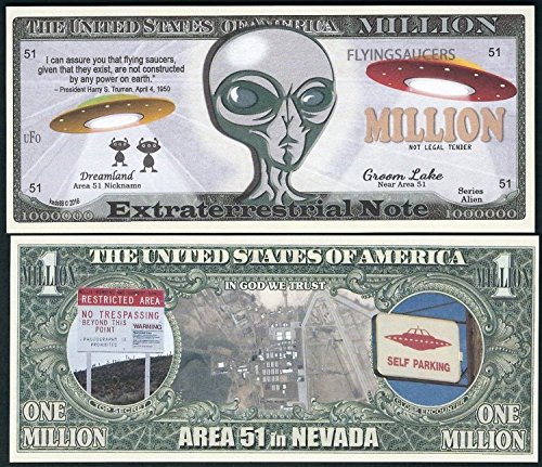 Dollar Bill Secrets Alien