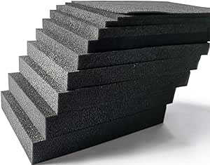 Amazon.com: 1"/2"/3"/4" Thick Rectangle Square Upholstery Foam Sheet ...