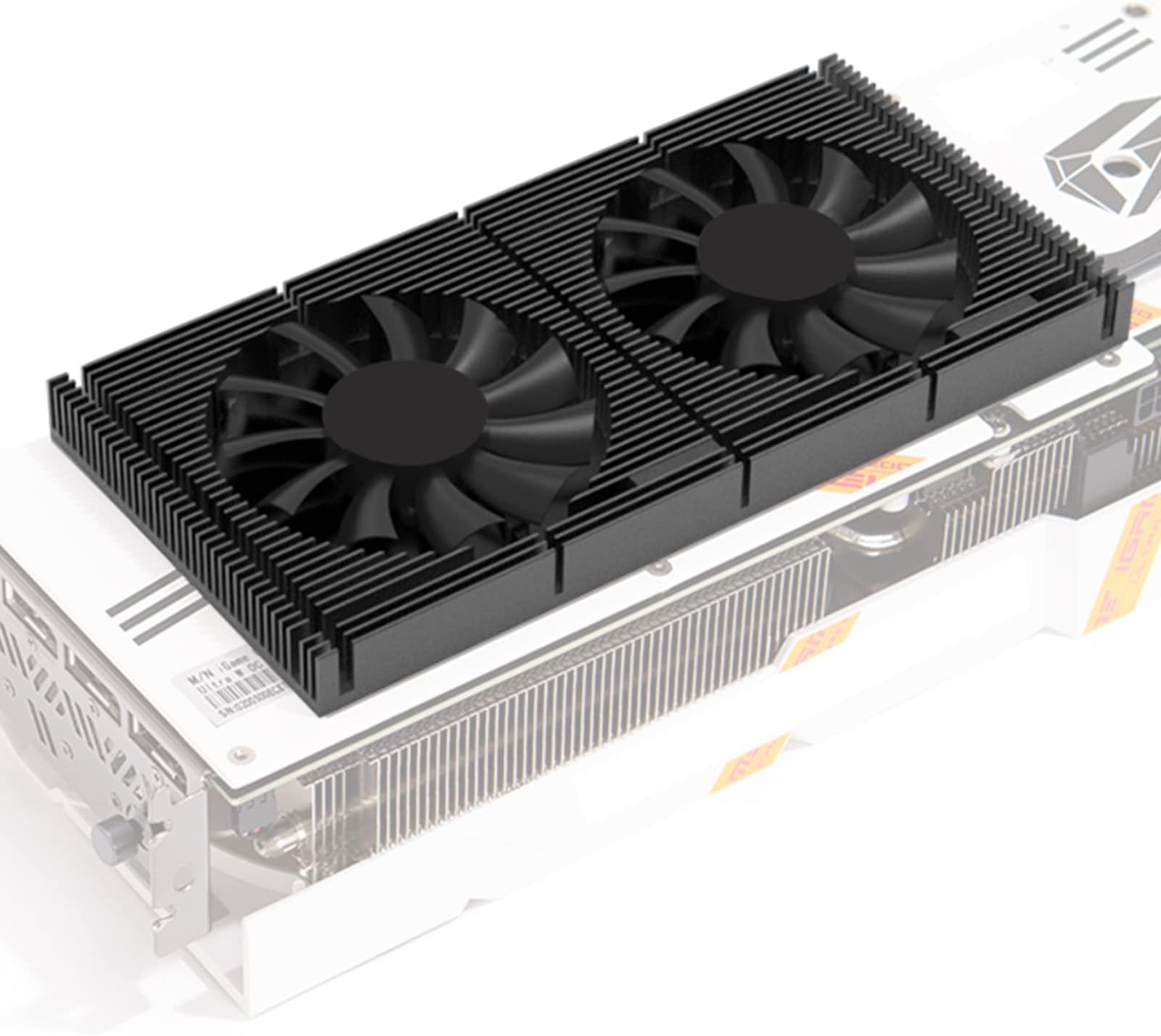 PANO-MOUNTS GPU Backplate Memory Radiator Aluminum Heatsink Cooler with ...