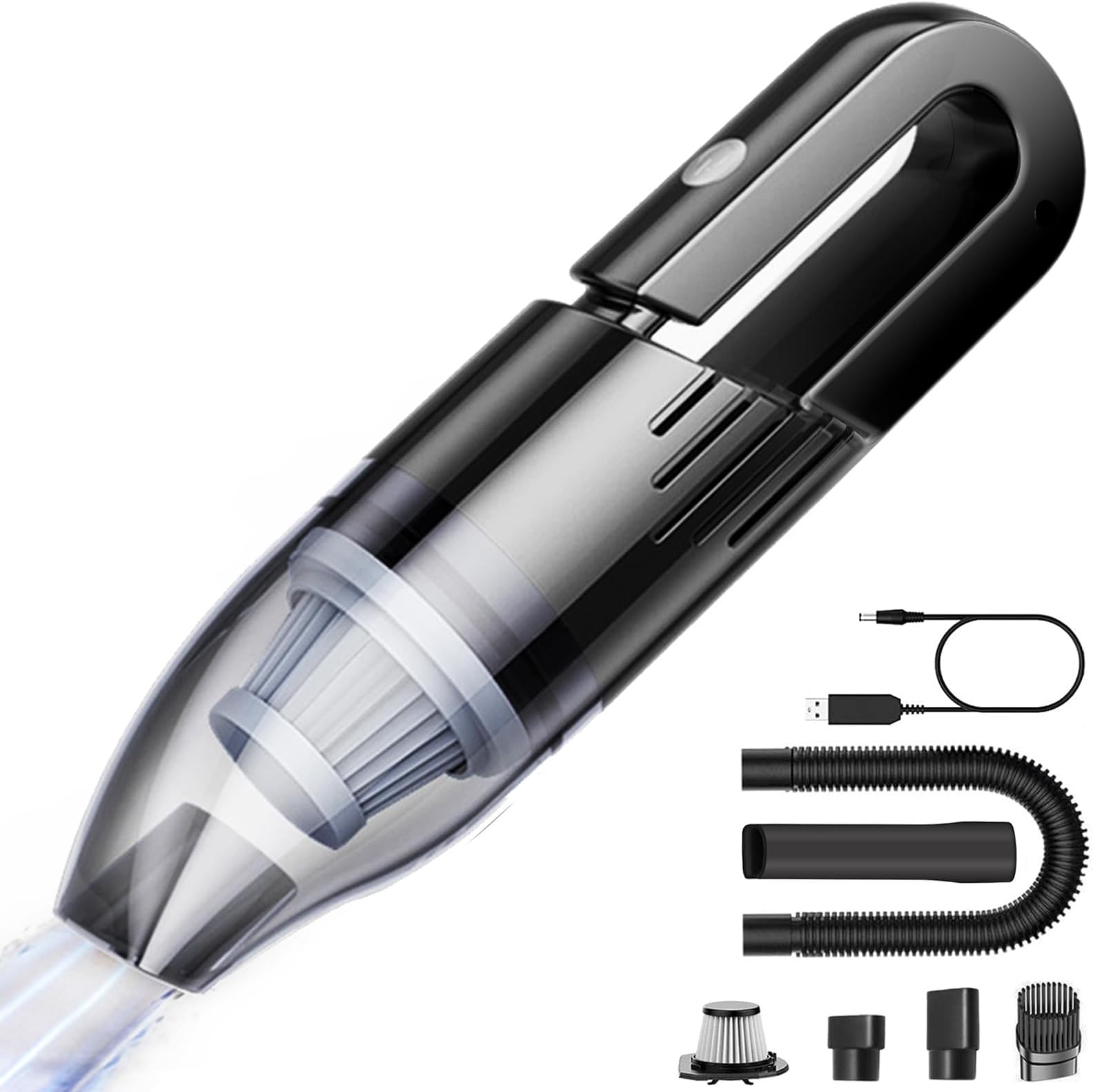 absob Handheld Vacuum Cleaner Cordless, Mini Portable Car Hand Vacuum ...