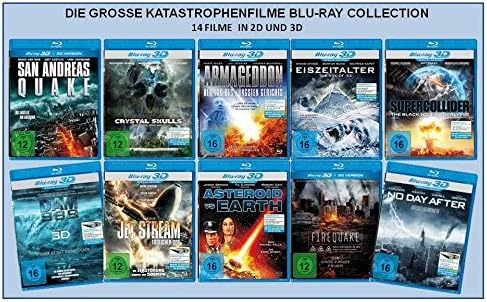 Die große Katastrophenfilme Blu-ray Collection (14 Filme in 2D + 3D ...
