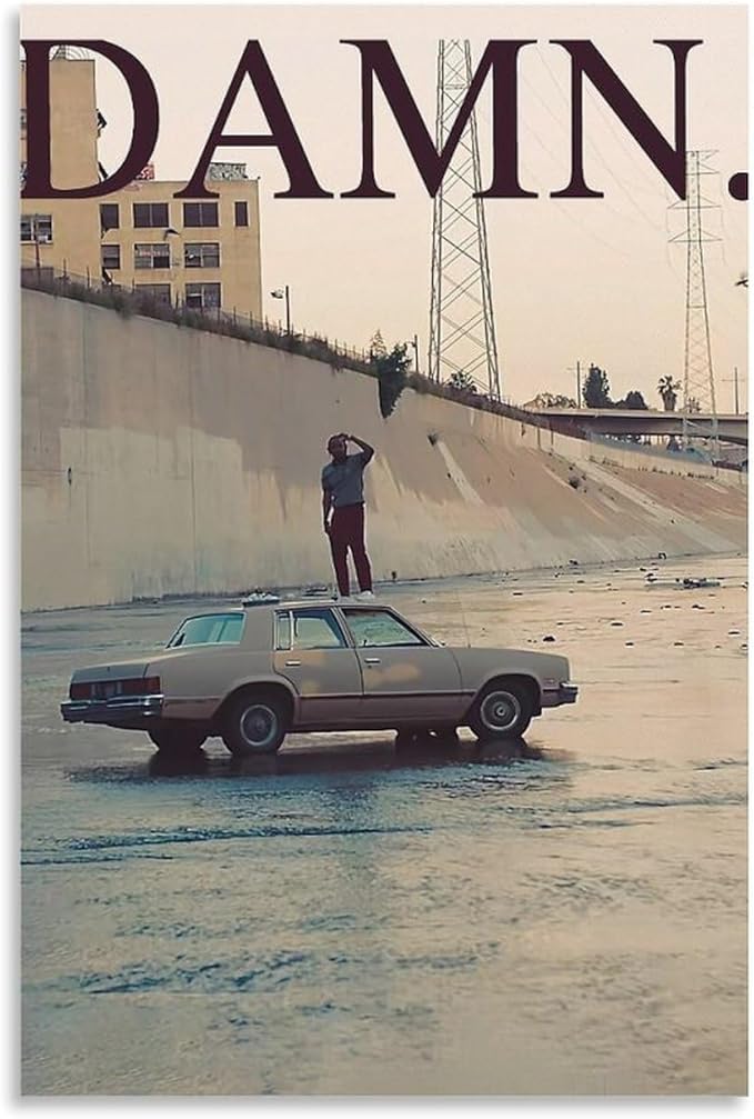 Amazon.com: KYMAR Kendrick Lamar Singer Art Poster Poster Music Album ...
