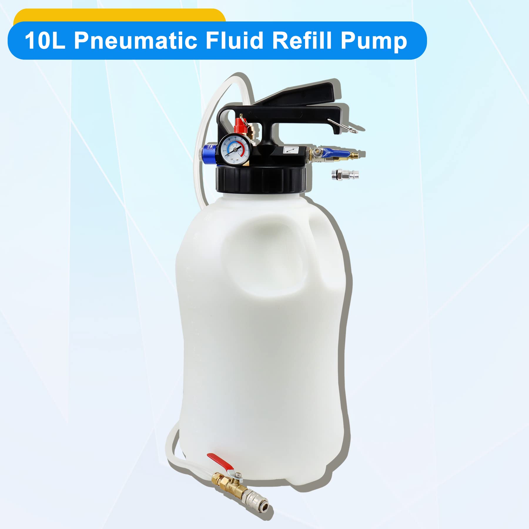 Snapklik.com : JoyFans 10L Pneumatic Transmission Fluid Pump Extractor ...