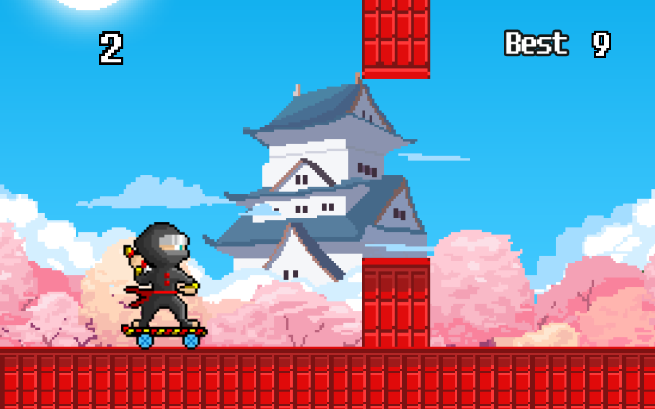 Jumpy Ninja: Skating - App on Amazon Appstore