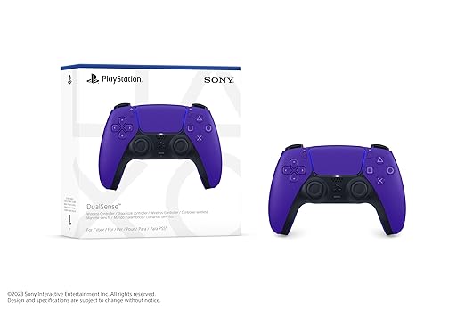 Amazon.com: PlayStation DualSense Wireless Controller – Galactic Purple ...