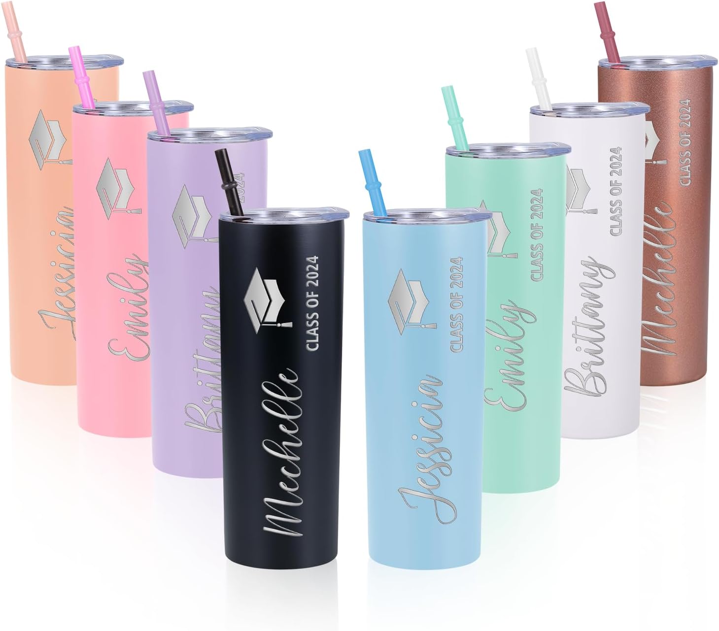 Amazon.com | Personalized Graduation Cups, Graduation Gifts for Her Him ...