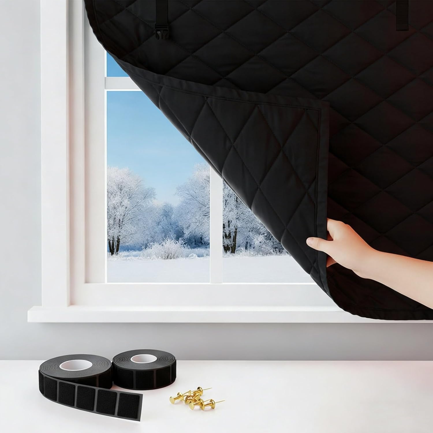 Window Insulation for Winter, Cold Air Blocker & Draft Stopper for ...