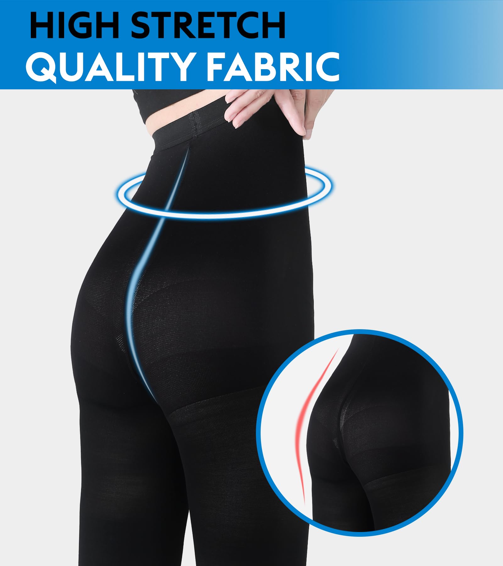 Snapklik.com : Medical Compression Pantyhose For Women & Men, Comfort ...