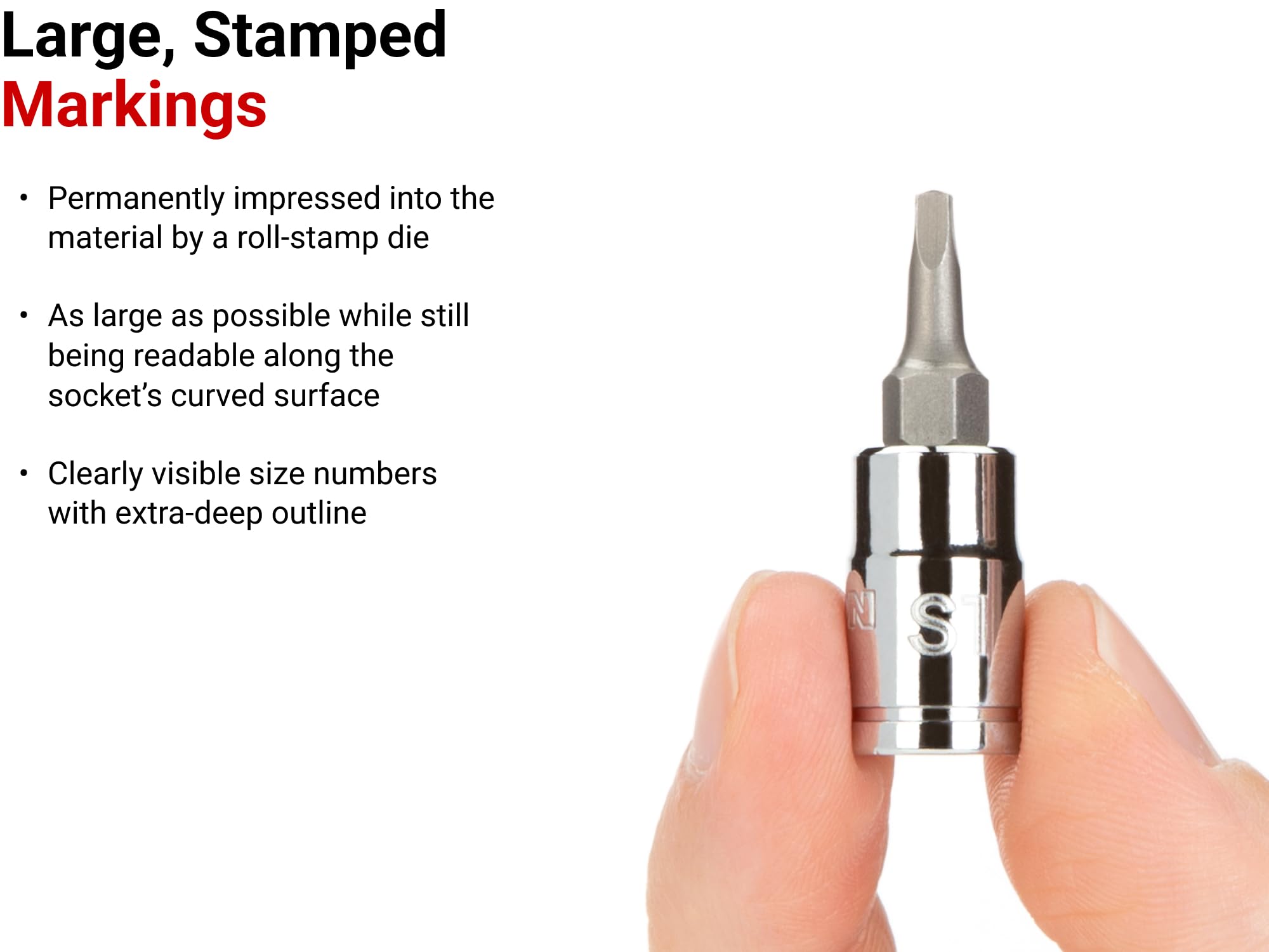 Snapklik.com : 1/4 Inch Drive X S2 Square Recess Bit Socket SHB05202