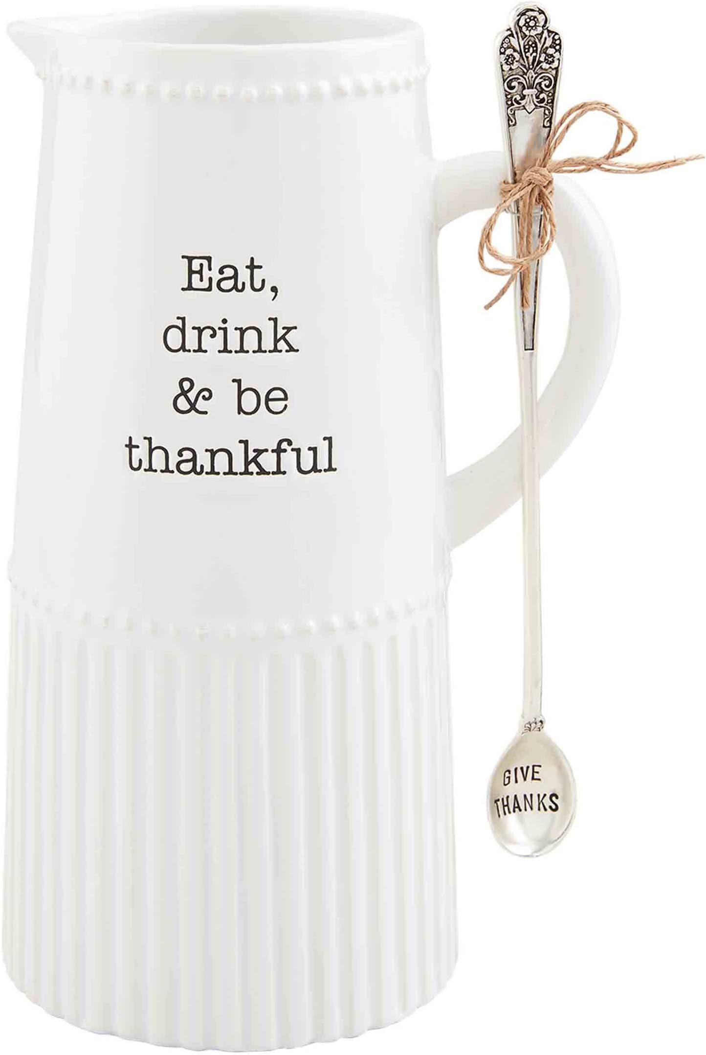 Amazon.com: Mud Pie Pitcher, 2 Piece Set : Home & Kitchen