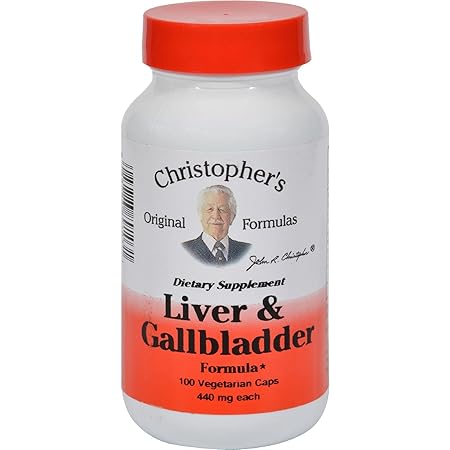 Amazon.com: Dr. Christopher's Original Formulas Liver and Gall Bladder Formula Capsules, 100 ...
